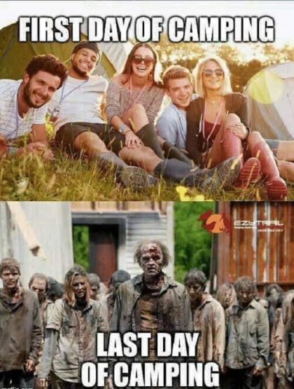 80++ Hilarious Hiking & Camping Memes You Absolutely Have To See